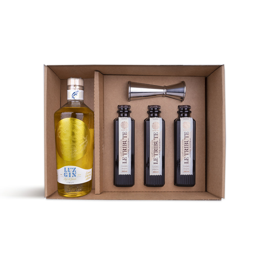 Gin Kit - Gin Luz Limone "Le Tribute & Jigger": Confezioni Regalo ...